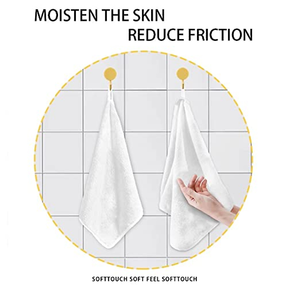 ZFRXIGN Boho Aztec Kitchen Towels Southwestern Hanging Towels Home Decor Bath Hand Towel Hang Cloth Tie Towel Absorbent Native American Tribal Indian Style