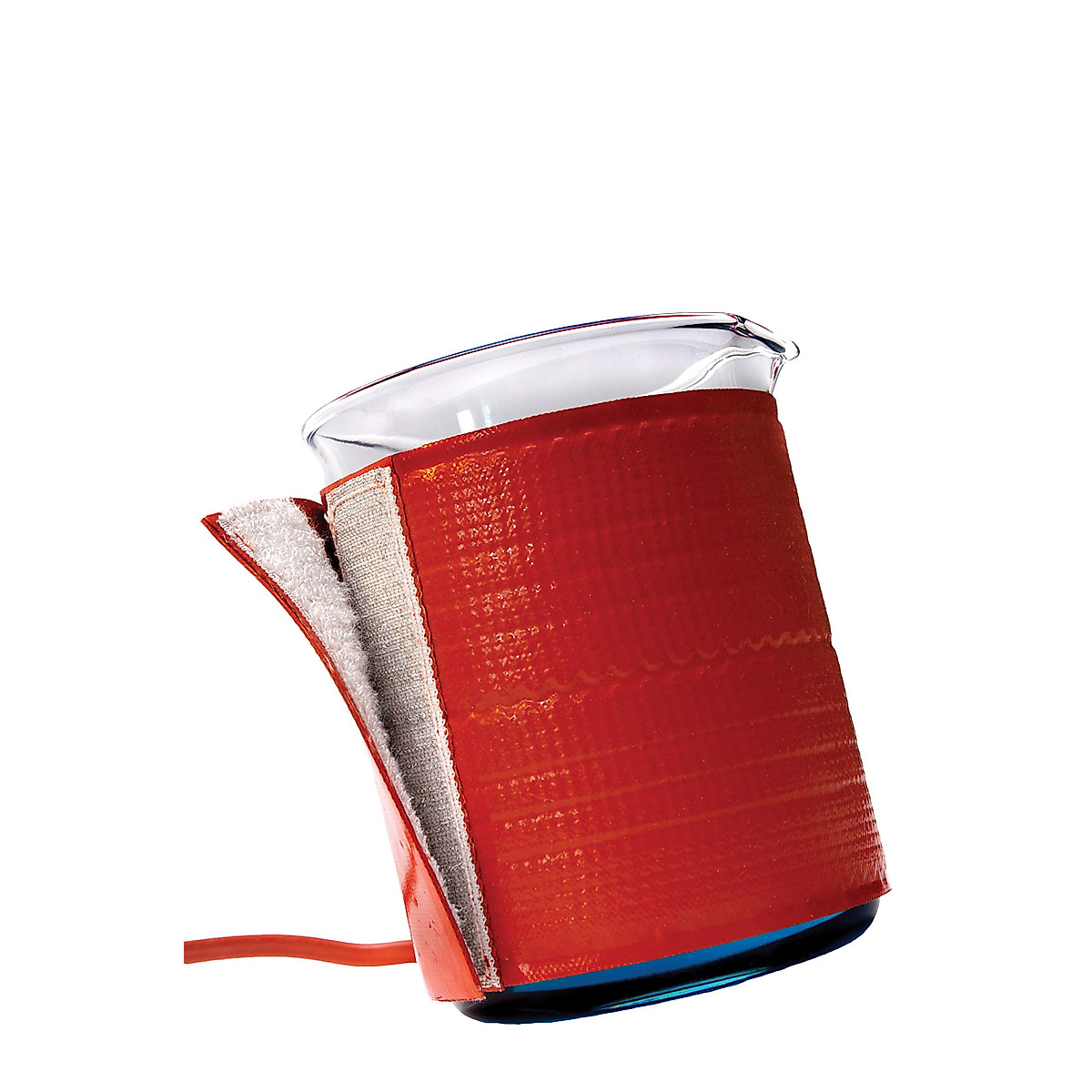 BriskHeat GBH0400-1 Beaker Heater Jacket with Velcro Fastener for 400mL Griffin Beaker Diameter: 3.0-Inch, Height: 3.5-Inch, Width: 13.75-Inch (without Controller), 120VAC