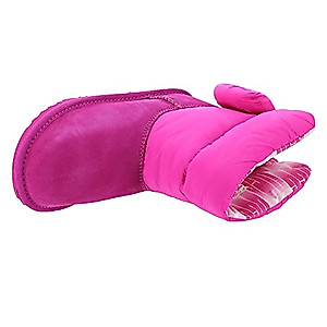 UGG Unisex-Child Bailey Bow Maxi Boot, Rose, 5 Big Kid