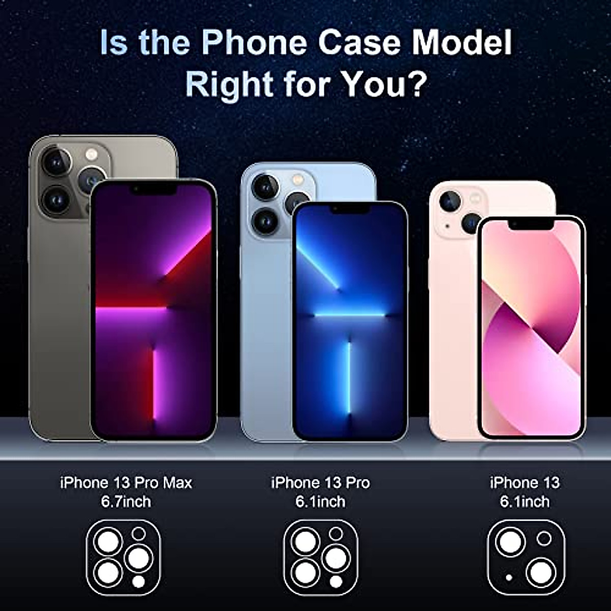 Temdan [Real 360 for iPhone 13 Pro Max Case Waterproof, Built-in 9H Tempered Glass Camera Lens & Screen Protector [Dustproof] [Dropproof][IP68 Underwater] Full-Body Shockproof Phone Case-Black