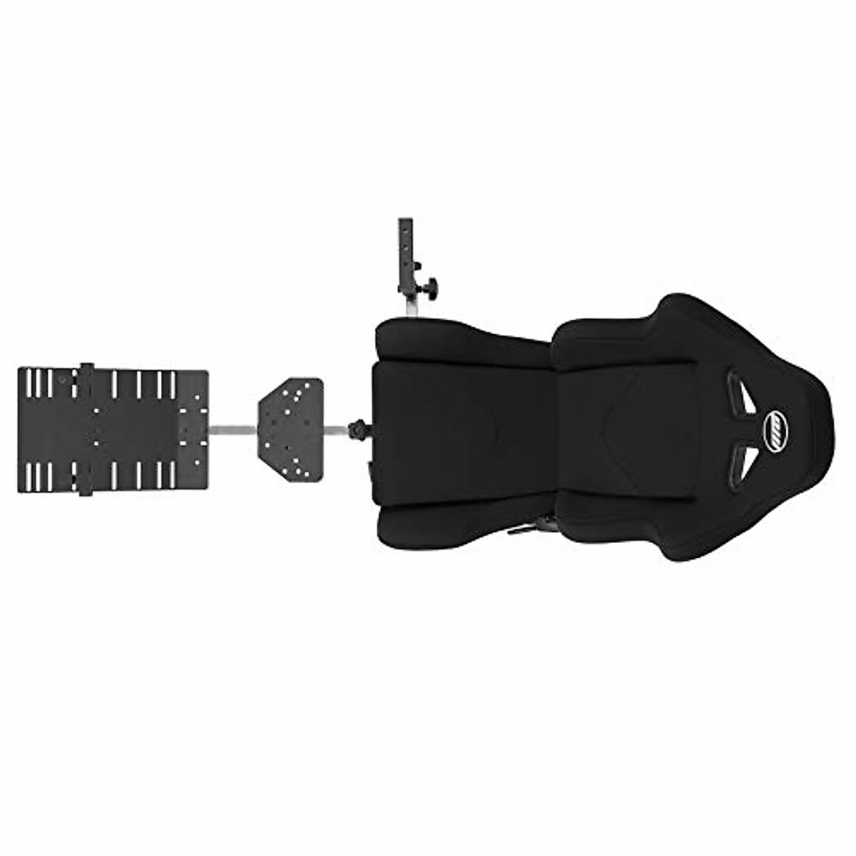 OpenWheeler GEN3 Racing Wheel Simulator Stand Cockpit Black on Black | Fits All Logitech G923 | G29 | G920 | Thrustmaster | Fanatec Wheels | Compatible with Xbox One, PS4, PC Platforms