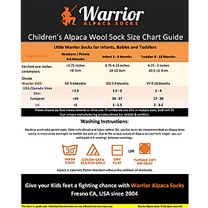 WARRIOR ALPACA SOCKS | Infant & Toddler Cuff-able Knee High | Baby Alpaca Wool (9-18 Months, Off White)