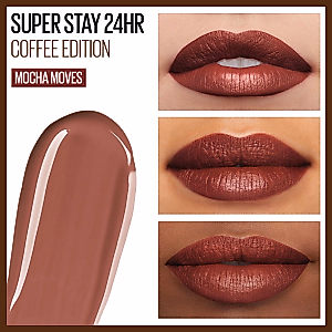 Maybelline SuperStay 24, 2-Step Liquid Lipstick, Coffee Edition, Mocha Moves