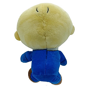 JINX Official Peanuts Collectible Plush Charlie Brown, Excellent Plushie Toy for Toddlers & Preschool, Super Cute Blue Astronaut Snoopy Team