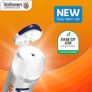 Voltaren Arthritis Pain Gel for Powerful Topical Arthritis Pain Relief, No Prescription Needed - 1.7 oz/50 g Tube