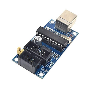 HiLetgo USBTiny USBtinyISP AVR ISP Programmer 6/10 Pin Bootloader for Arduino UNO MEGA