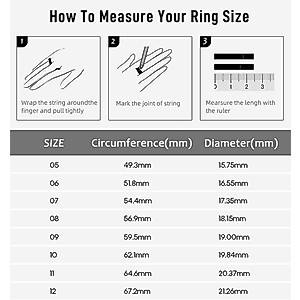 OPFIV 6Pcs 14K Gold Plated Stacking Rings for Women Teen Cubic Zirconia Wave Stackable Thin Gold Ring Plain Statement Band Promise Eternity Bands Ring Comfort Fit Size 6-9 (Gold, 7)