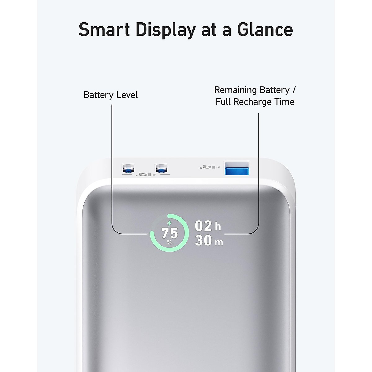 Anker Power Bank, Power IQ 3.0 Portable Charger with PD 30W Max Output (PowerCore 30W), 10,000mAh Battery Pack for iPhone 15/15 Plus/15 Pro/15 Pro Max, MacBook, Dell, Microsoft Surface, and More