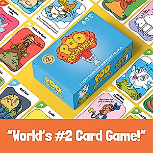 Poo Pocalypse - The Hilarious Card Game for Immature People - Easy and Strategic Family-Friendly Party Game for Adults, Teens & Kids - 2-4 Players