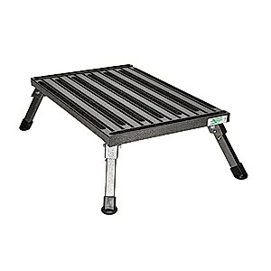 Safety Step XL-08C-G Granite X-Large Folding Recreational Step Stool
