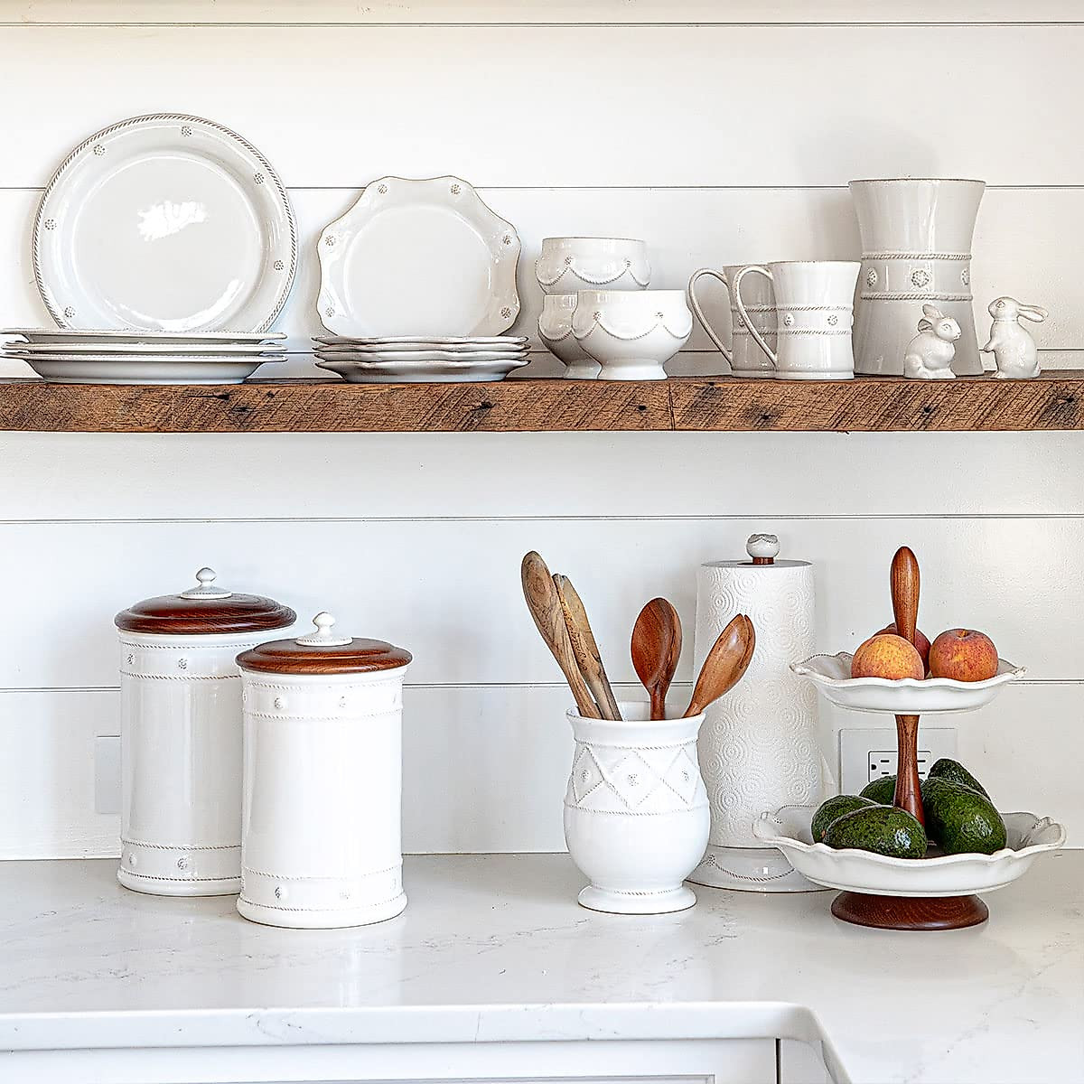 Juliska Berry & Thread Footed Soup Bowl - Whitewash