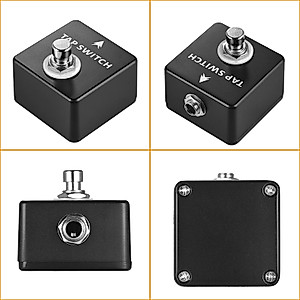 Guitar Footswitch Pedal TAP SWITCH PEDAL, Single Momentary Footswitch, for time-based effects Pedal and Muti-effects Pedal