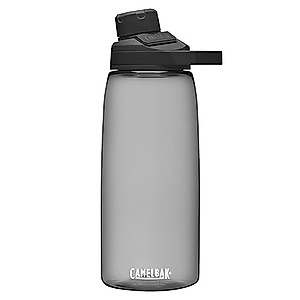 CamelBak Chute Mag BPA Free Water Bottle with Tritan Renew - Magnetic Cap Stows While Drinking, 32oz, Charcoal