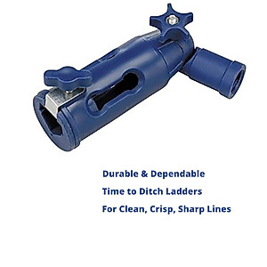 Multi-Angle Paint Brush Extender - Paint Edger Tool for High Ceilings, Walls, Trim and Corner Painting Tool, Paint Roller Extension Pole Attachments for Cutting in Clean, Paint Pole Extension Device