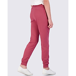 3 Pack:Girls Lounge Joggers Soft Athletic Track Warmup Casual Sweatpants Clothes Little Sports Pajama Kids Clothing Youth Children Sweats Big Teen Running Elastic Pants Basketball-Set 2, M (10/12)