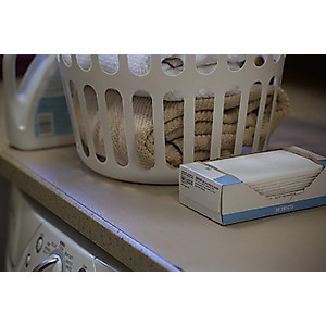 Duck Smooth Top EasyLiner Non-Adhesive Shelf Liner, 20 in x 6 ft + 12 in x 20 ft Rolls, Taupe, 30 Sq Ft