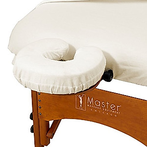 Master Massage 100% Cotton Pillow Covers, 100% all cotton, Machine Washable, Cream