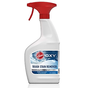 Hoover Oxy Spot and Stain Remover, 22oz Pretreat Spray Formula for Carpet and Upholstery, AH30902, White, Packaging May Vary