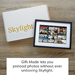 Skylight Digital Picture Frame 2 Pack: WiFi Enabled with Load from Phone Capability, Touch Screen Digital Photo Frame Display - Customizable Gift for Friends and Family - 10 Inch