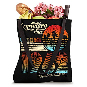 Birthday Legendary Since October 1962 Gift Tote Bag