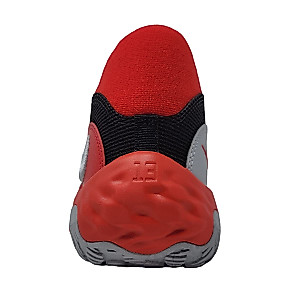 Nike PG 6 Paul George Men's Basketball Shoes, Black/Wolf Grey-University Red, 9 M US