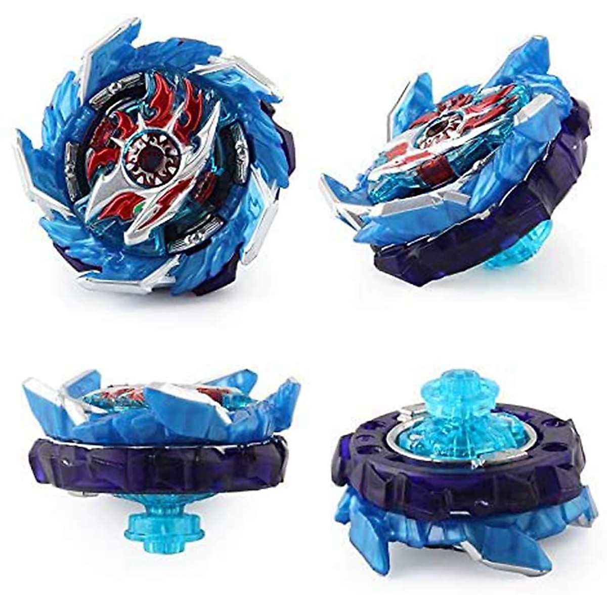 Bey Battle Evolution Blades Turbo Superking B-160 Booster King Helios.Zn 1B Starter Set String Launcher Grip Kits Batting Top Games & Accessories Bey Burst Gaming Tops Spinning Toy Gift for Boys Girls