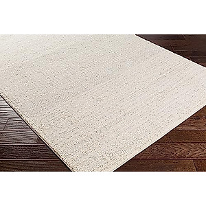 Livabliss Anya Neutral and Gray Shag Area Rug 2'6" x 8'
