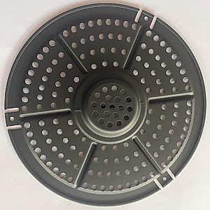 Hemoton 1pc Parchment Paper for Air Fryer Non- Stick Air Fryer Mats Round Steamer Liner Non- Stick Steamer Mat Reusable Air Fryer Blasket Reusable Air Fryer Mats Oil Cover Non Stick