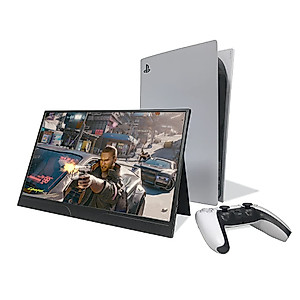 YGG Portable Monitor 17.3 Inches, 4K 3840X2160 Freesync USB-C HDMI Portable Laptop Monitor, 100% Adobe sRGB External Display, IPS Computer Gaming Monitor, Travel Monitor for Laptop Xbox Ps5 Switch Pc