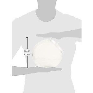 Amscan 410017 Clear Slanted Plastic Jar with lid | 80 Oz | 1 Pc