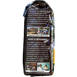 The Organic Coffee Co. Ground, French Roast, 12 Ounce (Pack of 3)