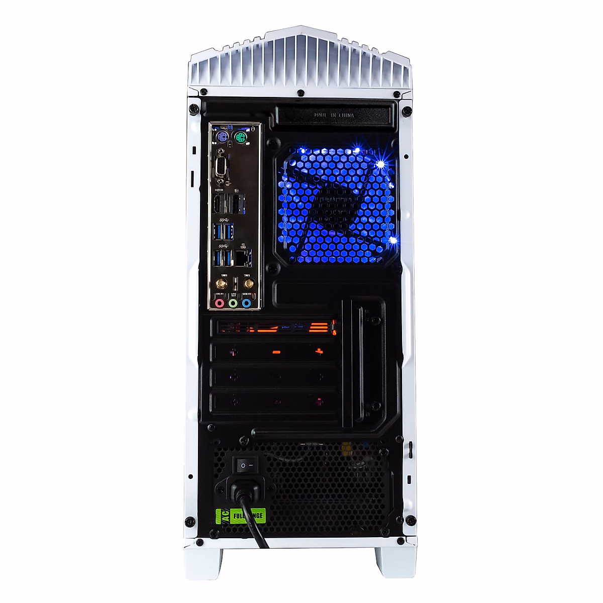 Periphio Warp Gaming PC Computer | AMD Athlon 3000G | Radeon Vega 3 iGPU (2GB) | 500GB SSD (Solid State) | 16GB DDR4 RAM | HD 1080p Gaming | Windows 10 Home Gaming Desktop