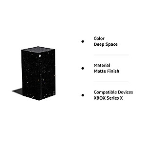 MightySkins Skin Compatible with Xbox Series X - Deep Space | Protective, Durable, and Unique Vinyl Decal wrap Cover | Easy to Apply, Remove, and Change Styles | Made in The USA (MIXBSERX-Deep Space)