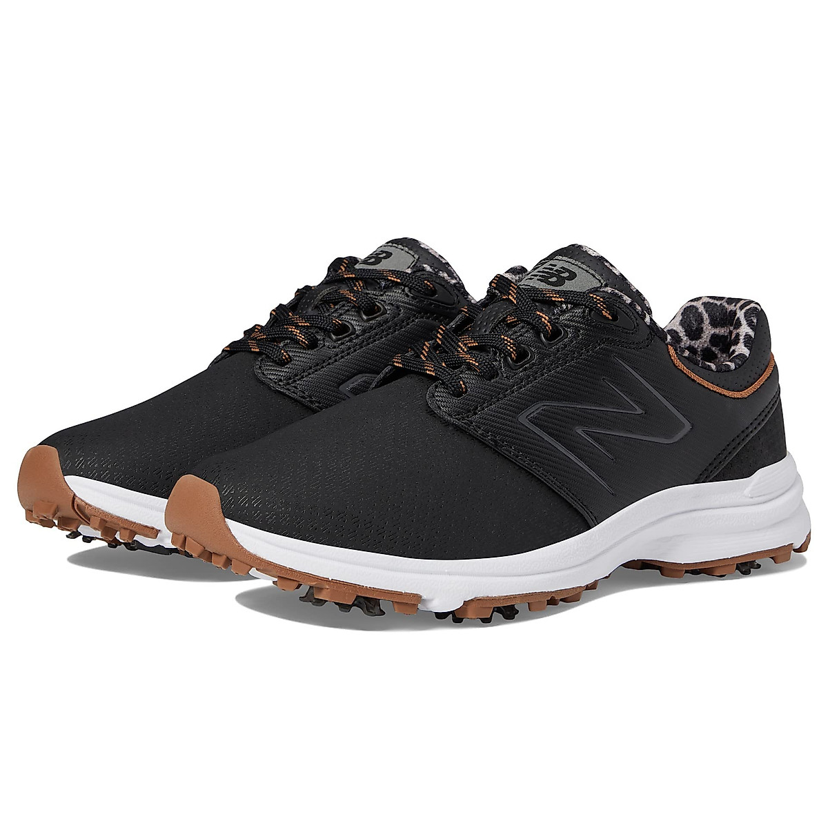 New Balance Womens Brighton Skate Shoe, Black/Gum, 8.5 US