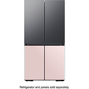 Samsung RAF18DUUMT BESPOKE 4-Door Flex Refrigerator Top Panel in Matte Black Steel