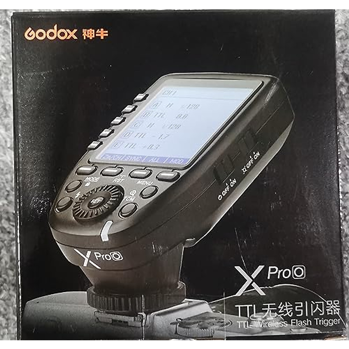 Godox XProII XProII-O XProIIO Flash Trigger for Olympus Panasonic, TTL Wireless Transmitter 2.4G HSS 1/8000S Bluetooth Connection, Large Screen Trigger for Olympus, Panasonic Cameras (Xpro-O Upgraded)