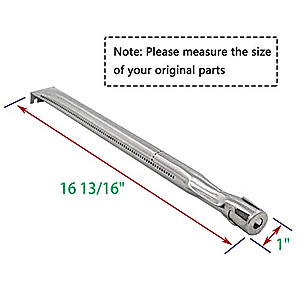 Grill Replacement Parts for Charmglow 720-0304, Nexgrill 720-0304 Gas Grills, Grill Heat Plate Shield Flame Tamer, Grill Burner Replacement for Charmglow 4-Burner Grill 720-0304, Permasteel Grills