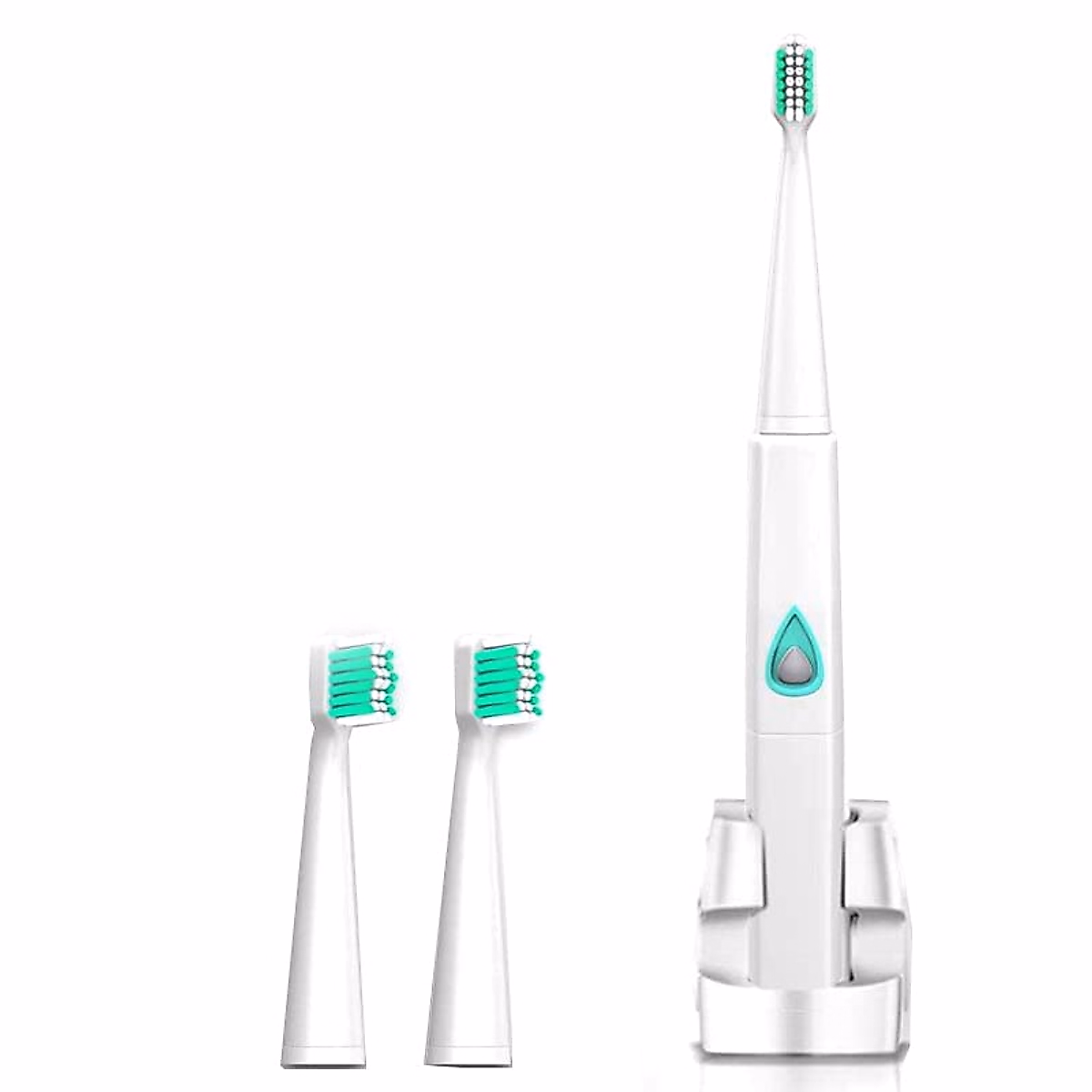 Vista Shops Ultrasonic Electro Toothbrush with Two Additional Brush Heads