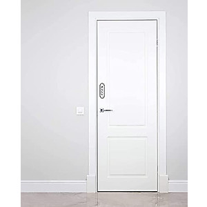 AuldHome Push Pull Door Signs (Set of 2); Cast Iron Farmhouse Style Vertical Signs for Home and Business