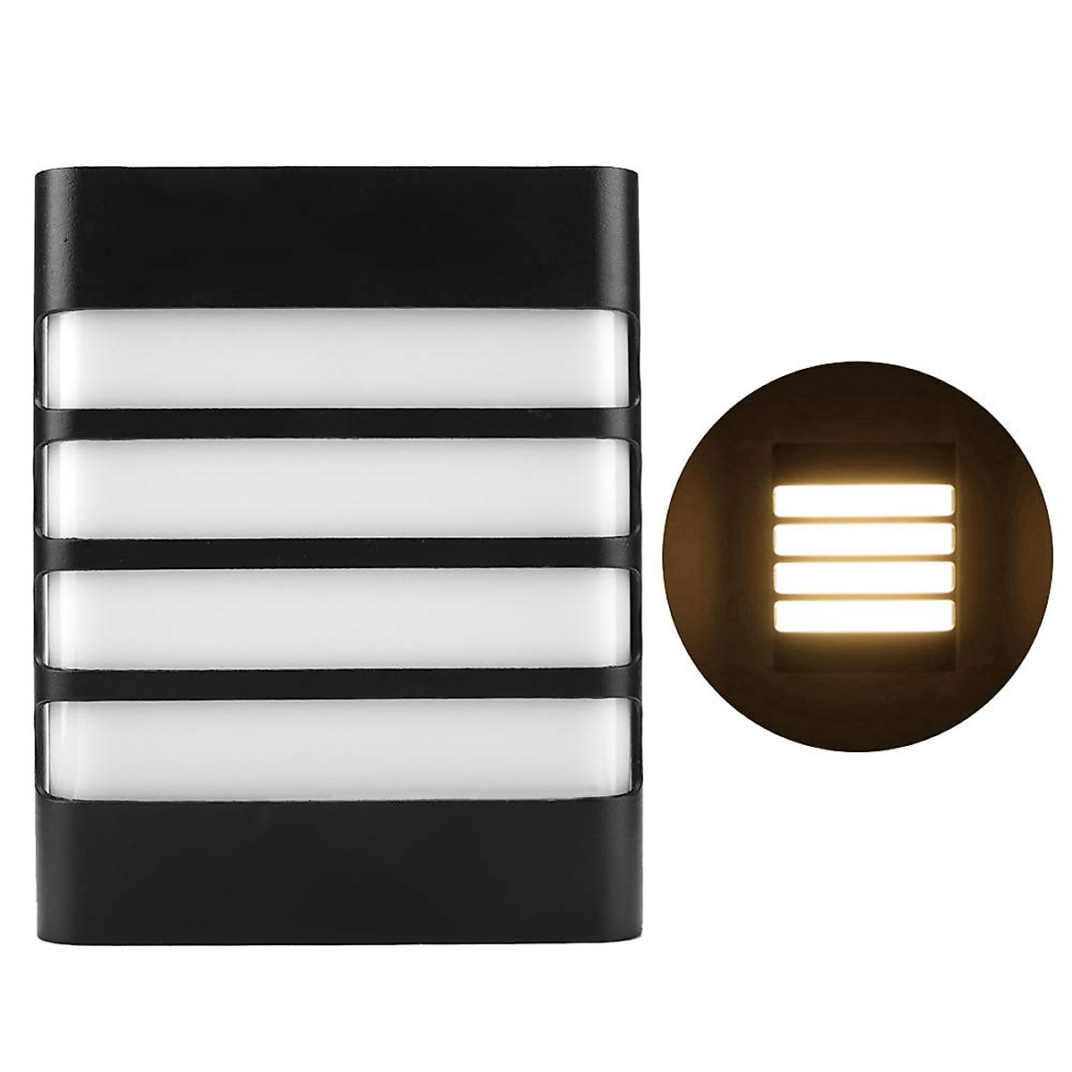 Sales Outdoor Wall Light, Wall Light, Aluminum Alloy Material Adjust The Brightness Easy to Use Garden for Home Interior Cafe Hotel