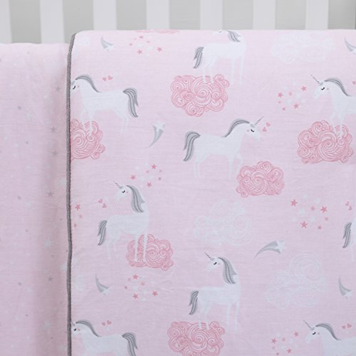 NoJo Unicorn 4 Piece Crib Bedding Set