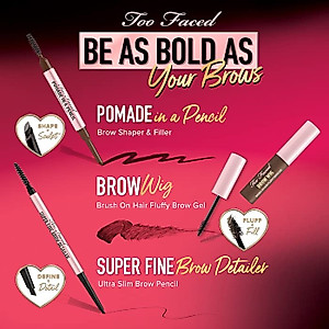 Too Faced Eye Brow Pencil Shaper Filler Pomade in a Pencil Auburn