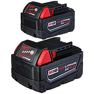 Milwaukee 2796-22 M18 FUEL ONE-KEY 18-Volt Lithium-Ion Brushless Cordless Hammer Drill/Impact Driver Combo Kit