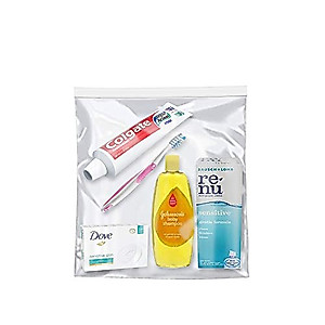 [ PACK oF 100 ] Food Storage Bags 2 GALLON SIZE - 13" x 15" Clear Resealable Closure 2 Mil. Thick For Kitchen, Brining, Office, Moving, Organization & Storage