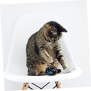 BESTOYARD 6pcs Fuzzy Kitten Balls Kitten Toys Dish Drainer with Lid Cat Balls Toys for Indoor Cats Reusable at Scratcher Toys for Cats Kitten Scratchers Kitten Soft Pet Cat Supplies Plush