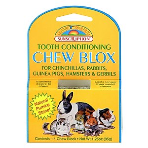 Sun Seed Company Sss39401 Small Animal Wood Chew Blox Display, 1.25-Ounce