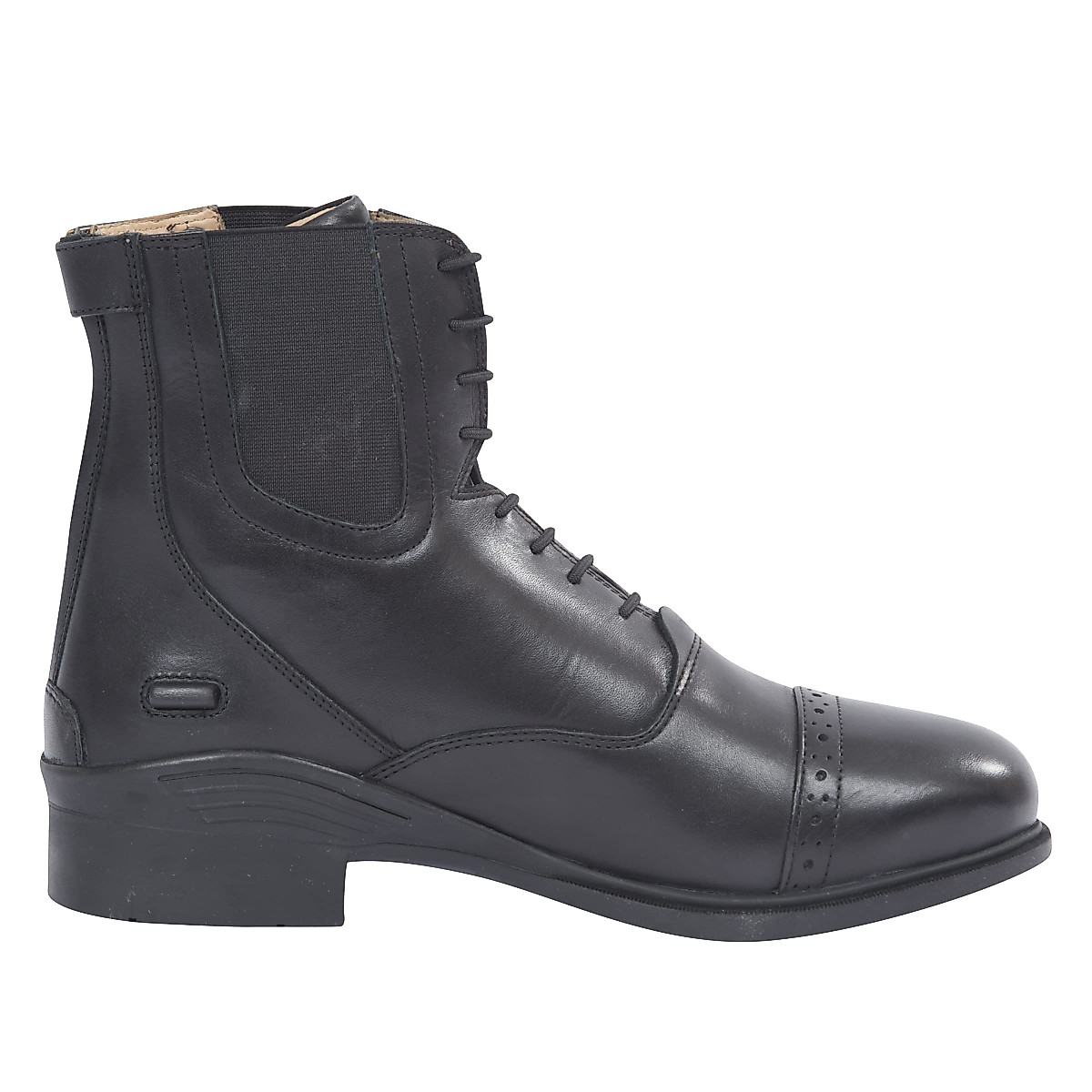 Dublin Evolution Lace Front Paddock Boots, Black, Ladies 10