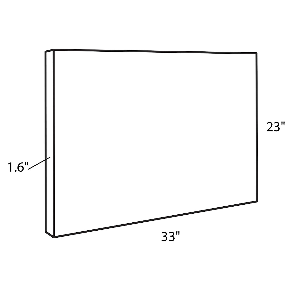 Kate and Laurel Sylvie Hey Dude Highland Cow Color Framed Canvas Wall Art by The Creative Bunch Studio, 23x33 Natural, Chic Animal Art for Wall