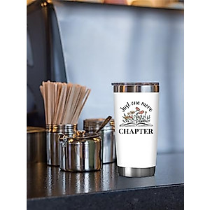 NewEleven Christmas Gifts For Book Lovers - Book Lovers Gifts For Women - Bookish Gifts for Readers, Librarians, Bookaholics, Bookworms - Birthday Gifts For Women, Her, Best Friend – 20 Oz Tumbler