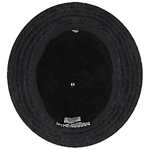 Kangol Furgora Hat, Casual Fuzzy Bucket Hat, Stylish Bucket Hat, Large, Black